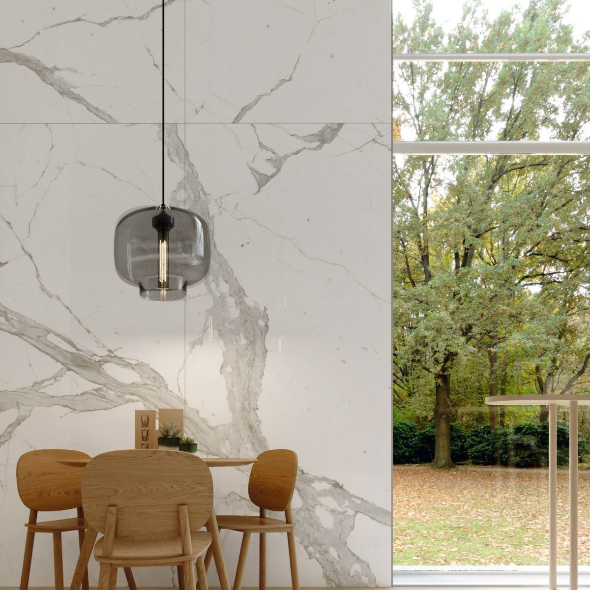 White 600 x 1200 mm Marble effect porcelain tile | Ariostea Marmi ...