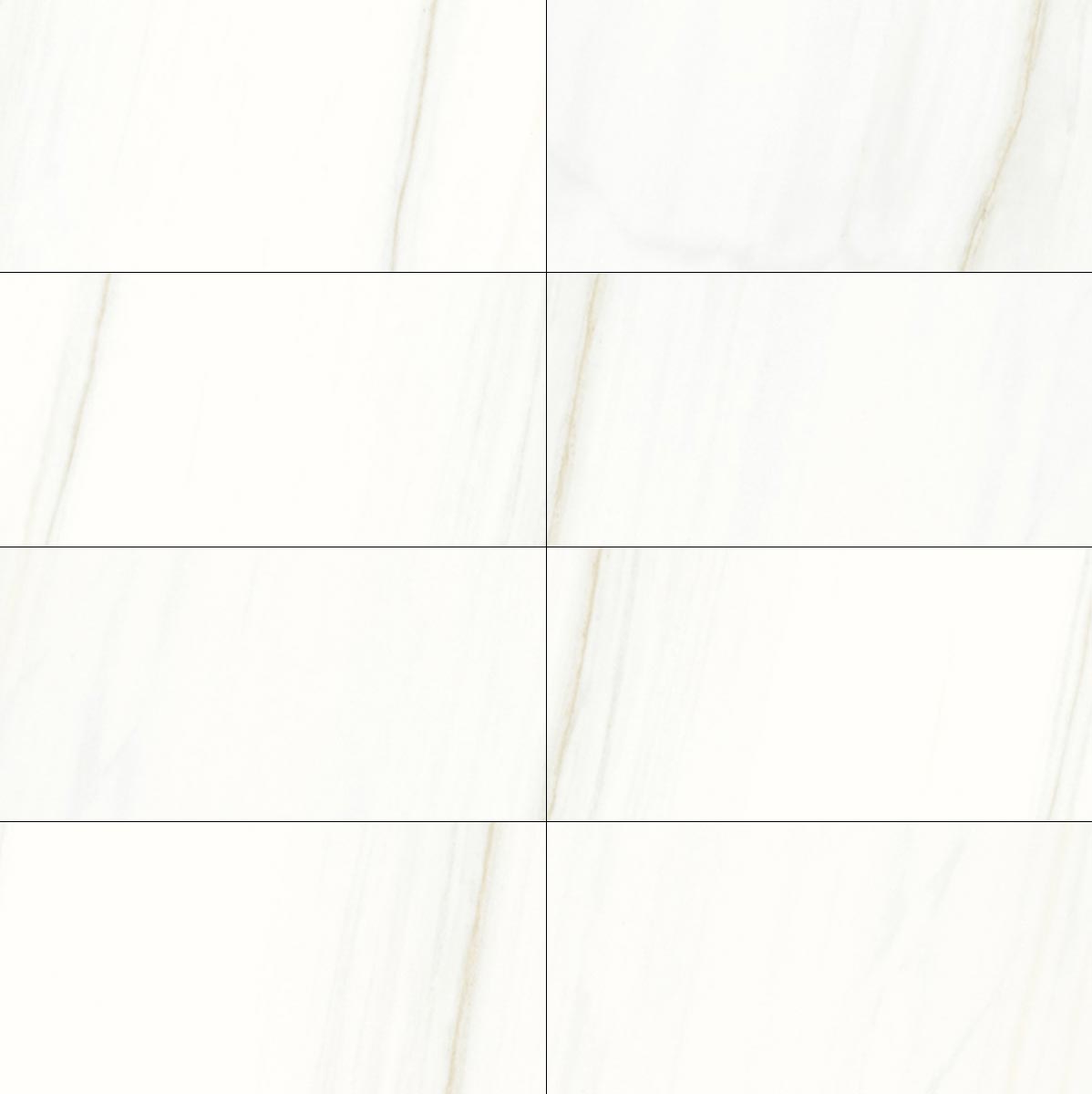 White 300 x 600 mm Marble effect porcelain tile | Ariostea Marmi ...