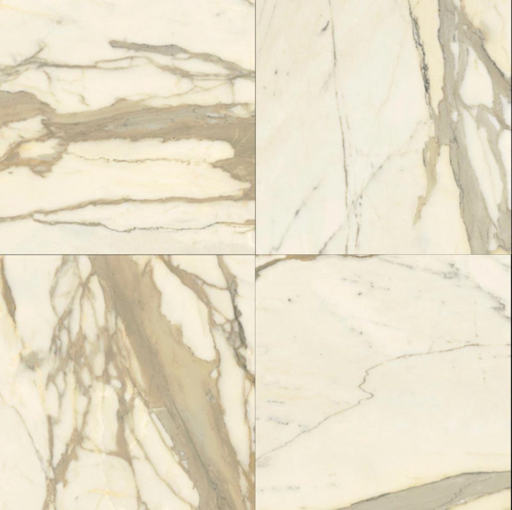Cream 600 x 600 mm Marble effect porcelain tile | Fiandre Marble Lab ...