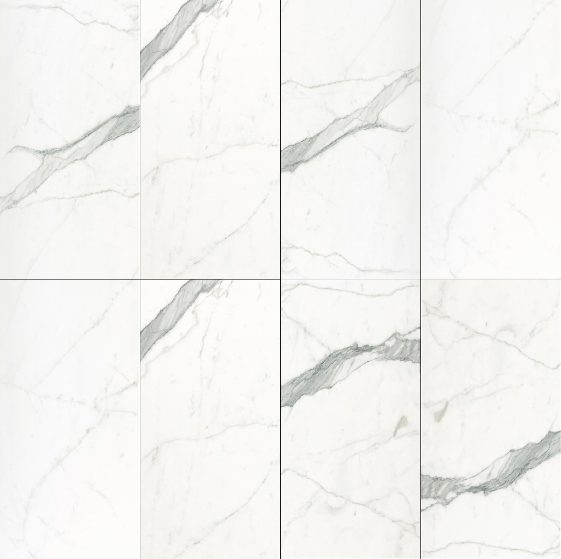White 600 x 1200 mm Marble effect porcelain tile | Fiandre Marble Lab ...