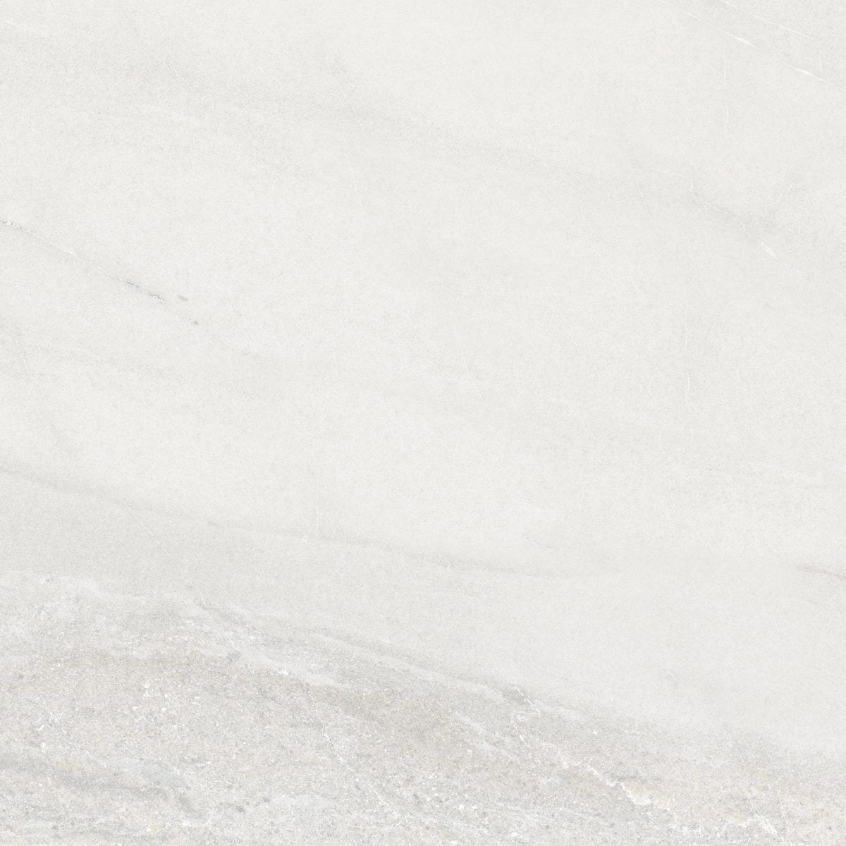 White 600 x 600 x 9.5 mm Stone effect porcelain tile | Geostone Bianco ...