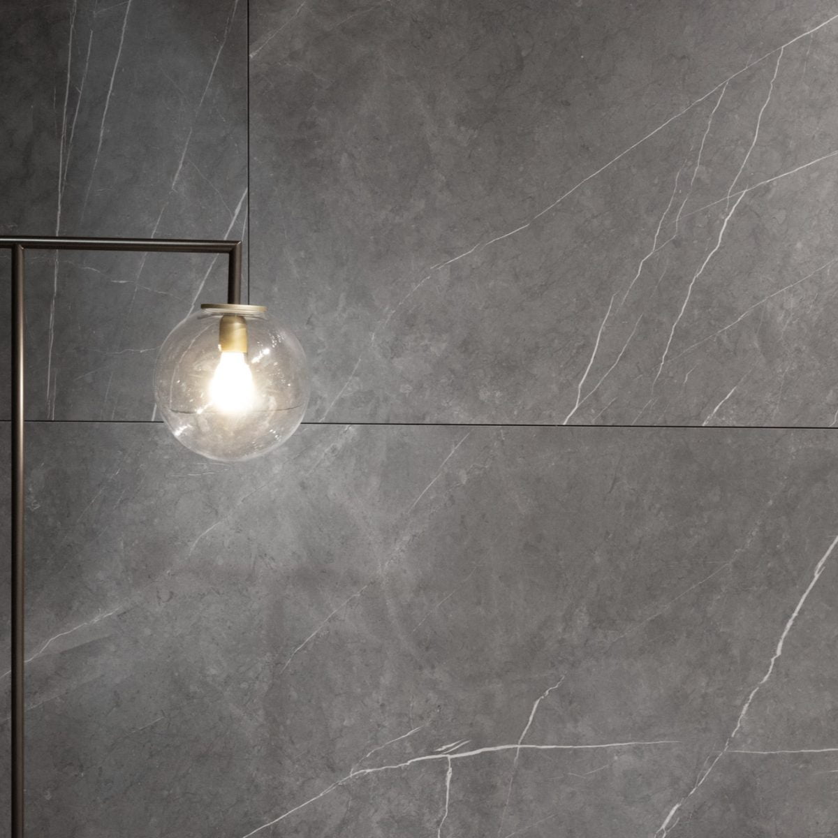 Grey 1000 x 2700 mm Marble effect porcelain tile | Ariostea Ultra Marmi ...