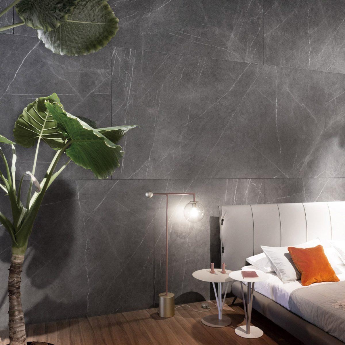 Grey 1000 x 2700 mm Marble effect porcelain tile | Ariostea Ultra Marmi ...