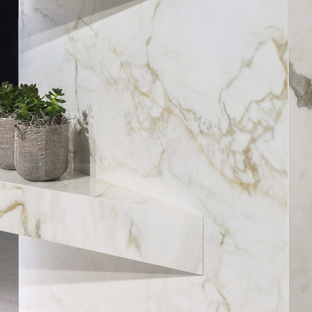Cream 600 x 1200 mm Marble effect porcelain tile | Marmi Classici ...
