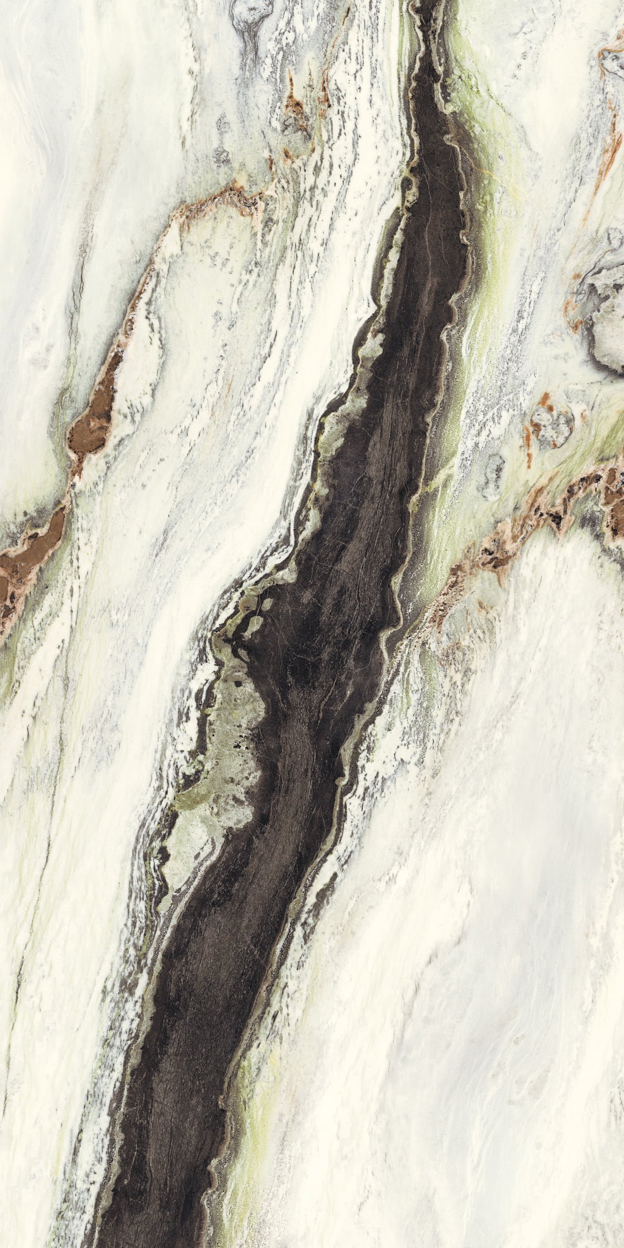 Ariostea Ultra Marmi Panda White Marble Effect Porcelain Tiles 750 x ...