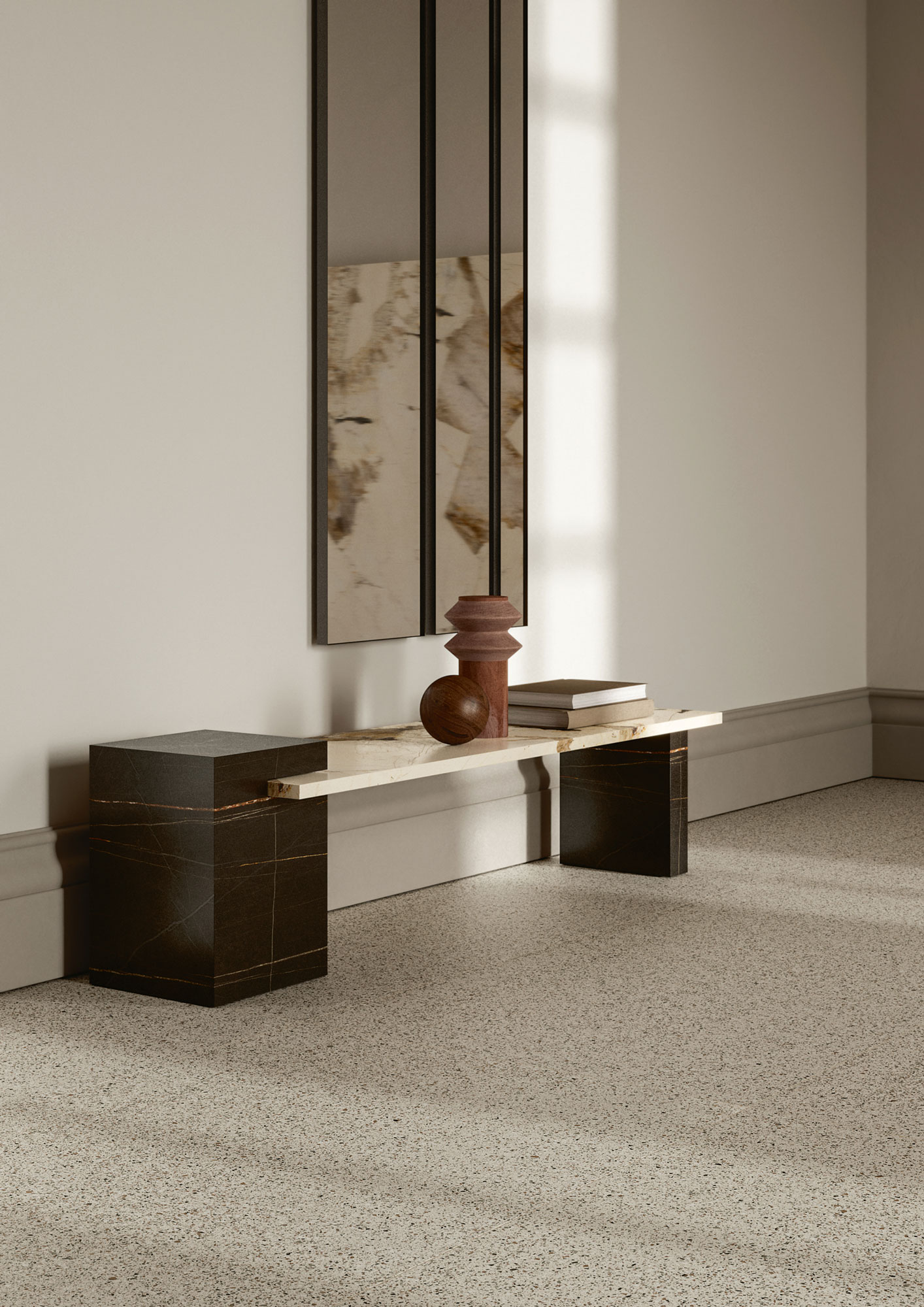 Ariostea Accademia Tiepolo Stone effect porcelain tiles Natural 1200 x ...