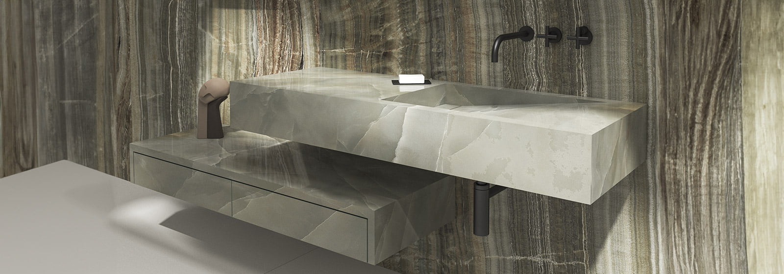 Wall mounted basins - Emporio Surfaces