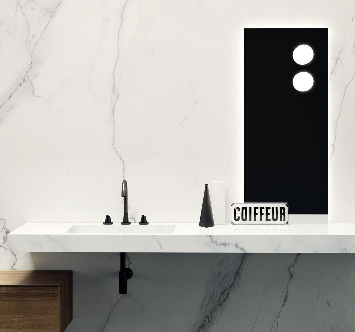 White 750 x 1500 mm Marble effect porcelain tile | Ariostea Ultra Marmi ...