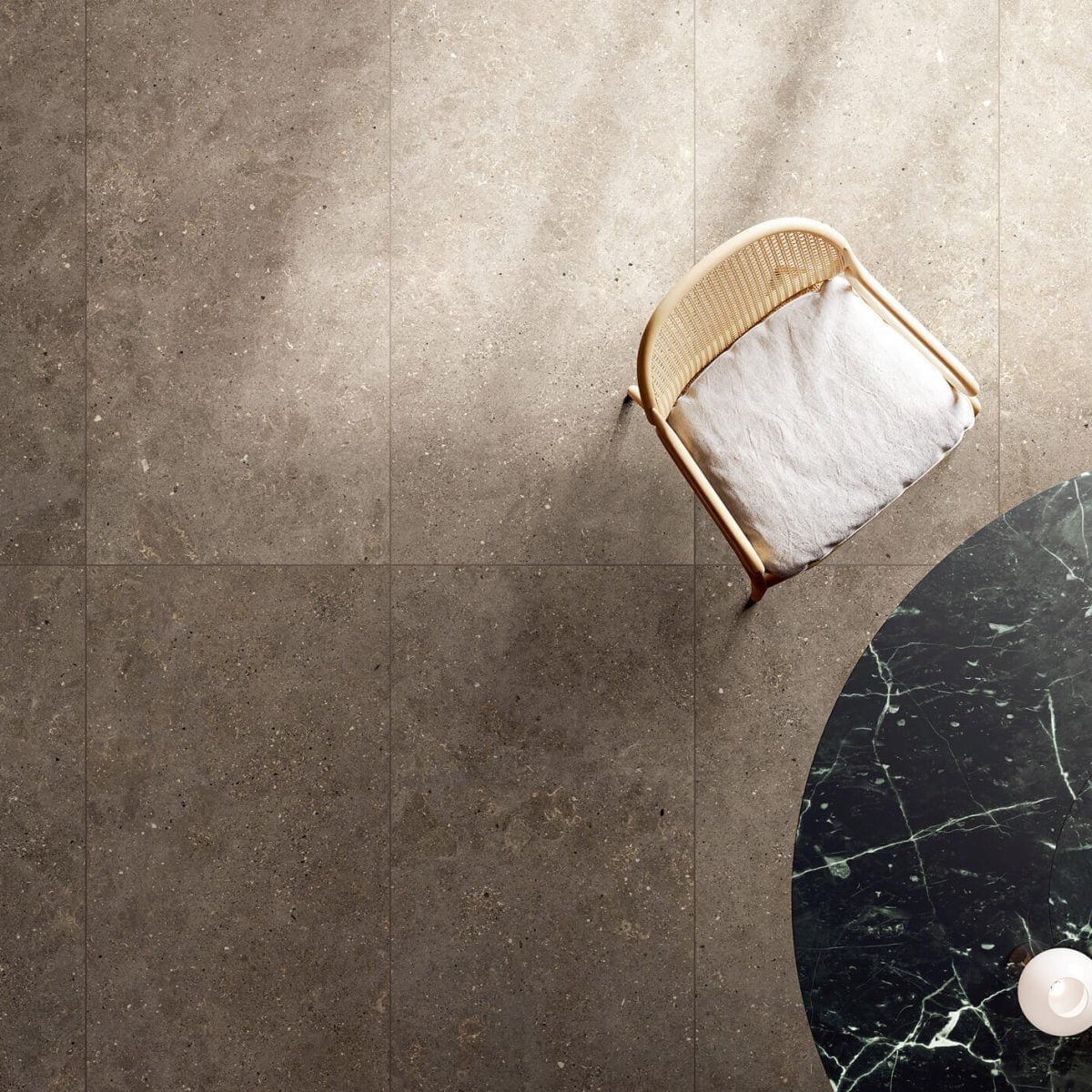 Brown 600 x 1200 mm Stone-effect porcelain tile | Solida Brown ...