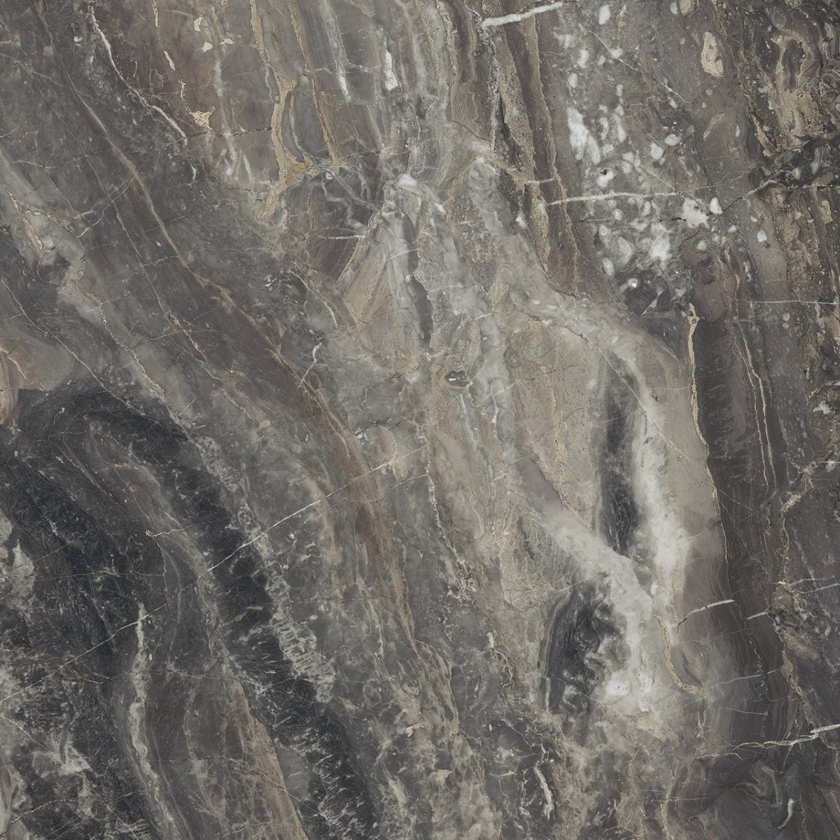 Grey 600 x 1200 mm Marble effect porcelain tile | Marble lab Arabescato ...