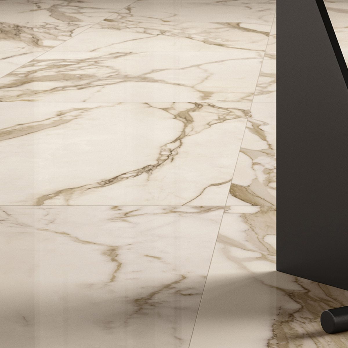 Cream 600 x 600 mm Marble effect porcelain tile | Fiandre Marble Lab ...