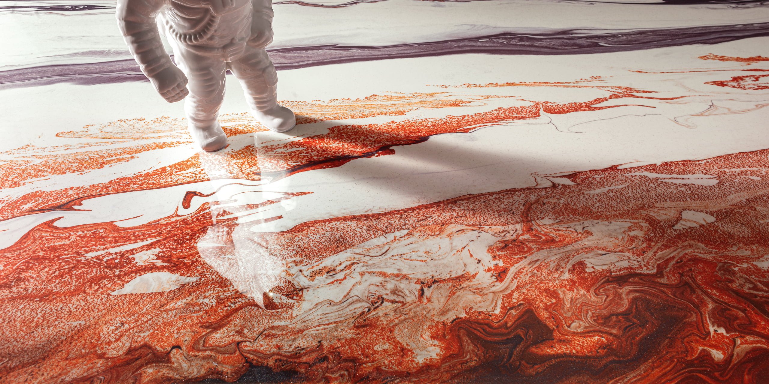 Other 1500 x 3000 mm Marble effect porcelain tile | Diesel Cosmo Liquid ...