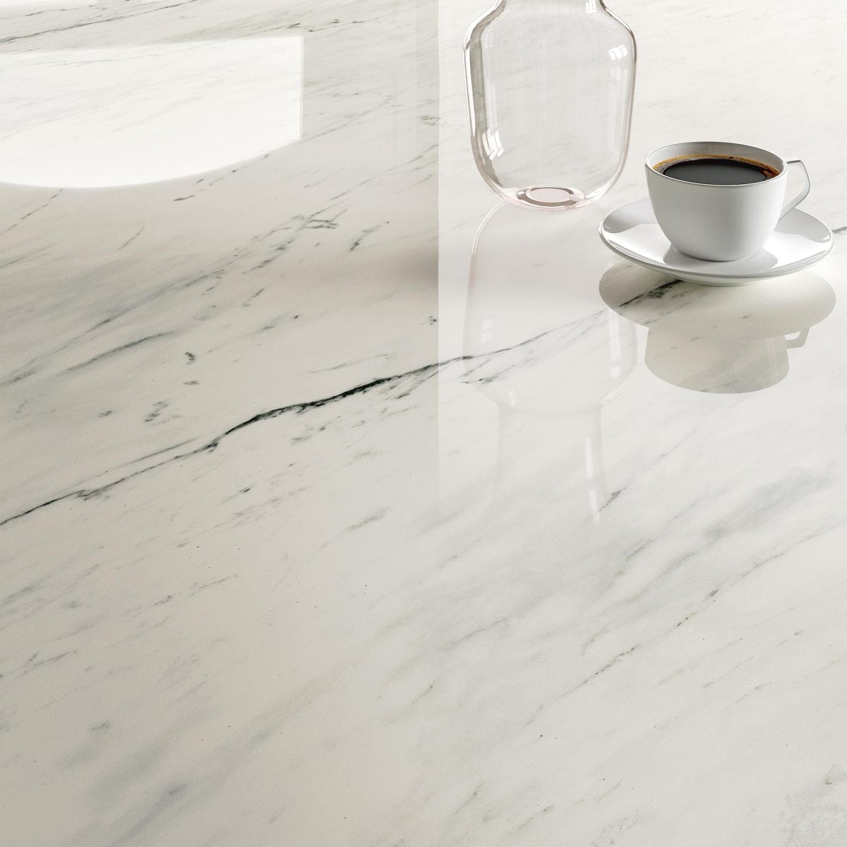 Fiandre Marble Lab Premium White Marble effect porcelain tiles Natural ...