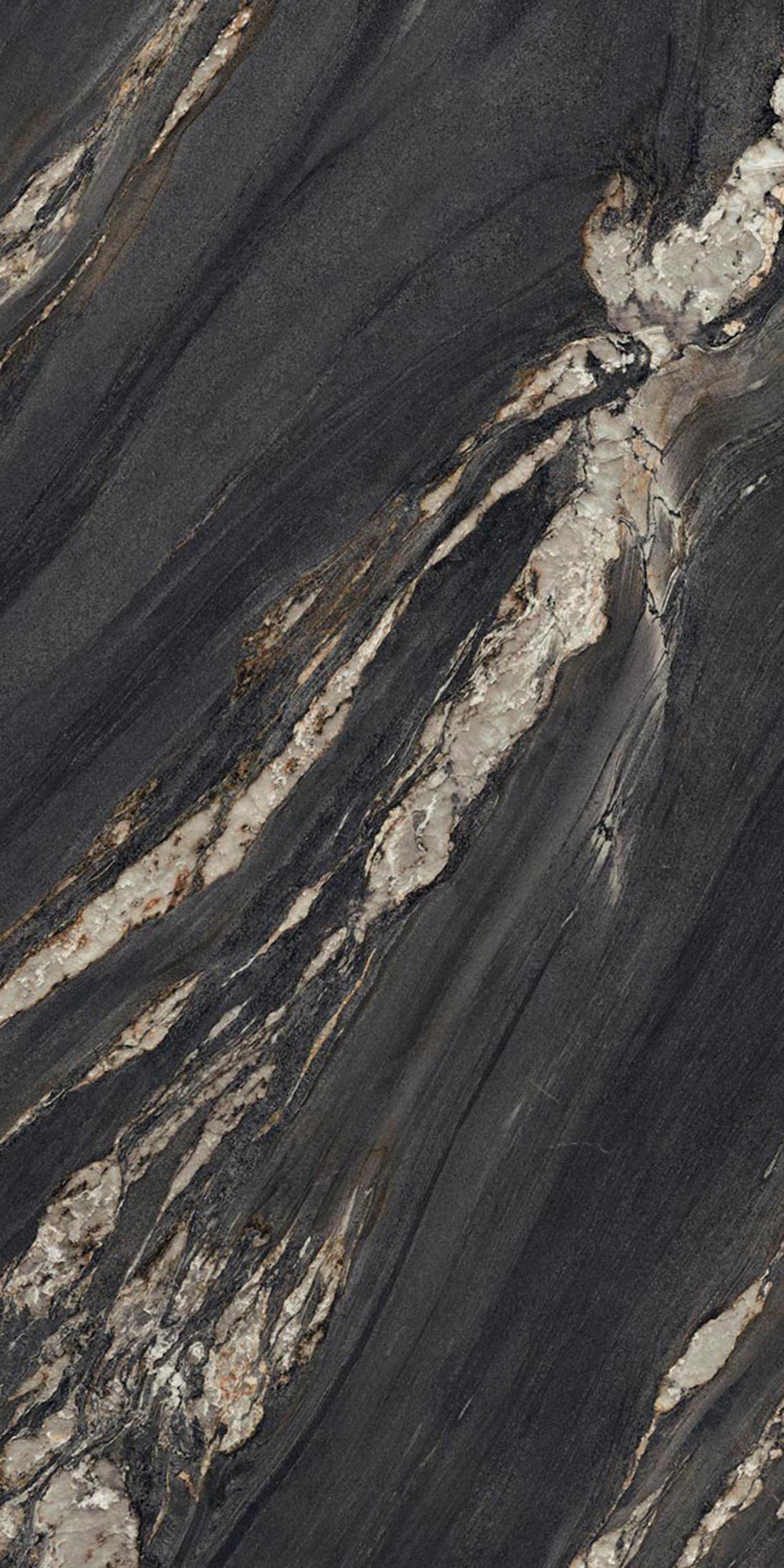 Ariostea Ultra Marmi Tropical Black Marble effect porcelain tiles Honed 750 x 1500 mm Black | UK ...